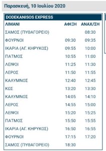 Δρομολόγια Πλοίων Αεροπλάνων Λεωφορείων για το Καλοκαίρι 2020 ...