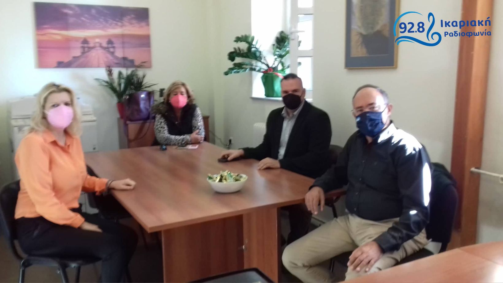 Από την επίσκεψη του Ανδρέα Μιχαηλίδη και Σταμάτη Βαρδαρού στο Γ.Ν ...