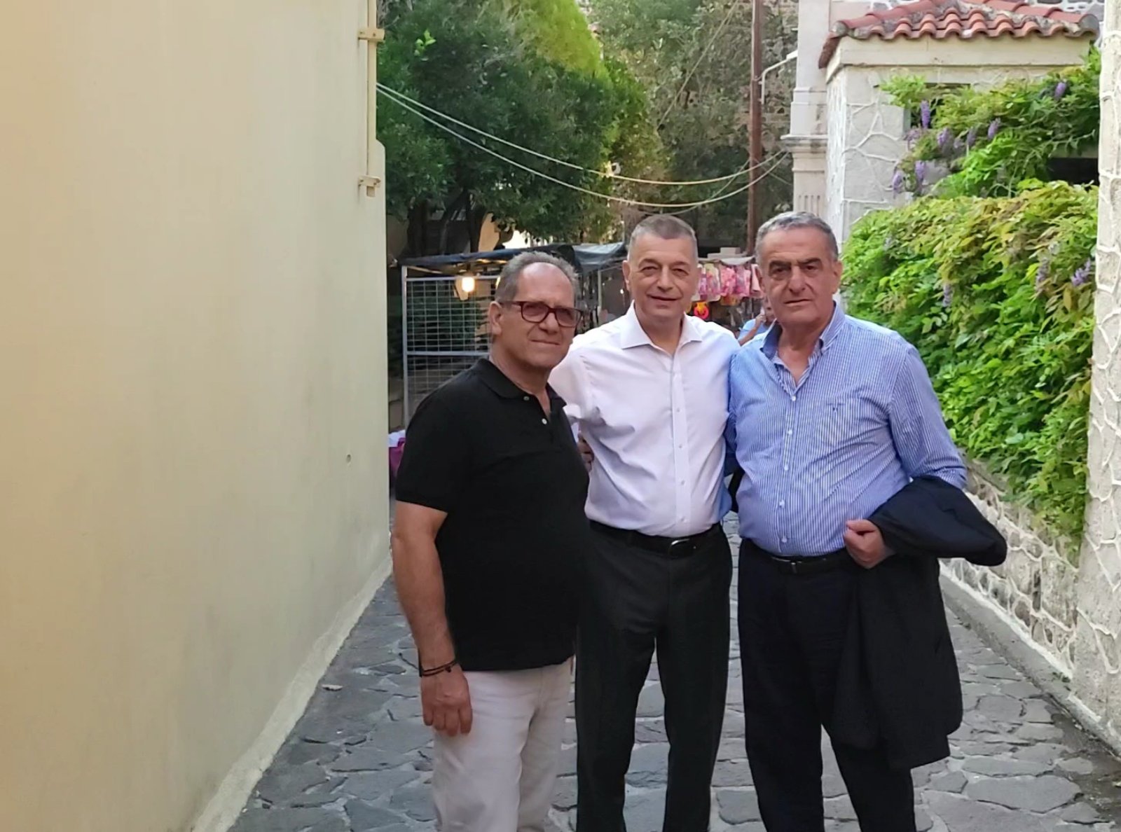 Επίσκεψη υπ. Περιφερειάρχη Βορείου Αιγαίου Αλκιβιάδη Στεφανή στη Λέσβο ...